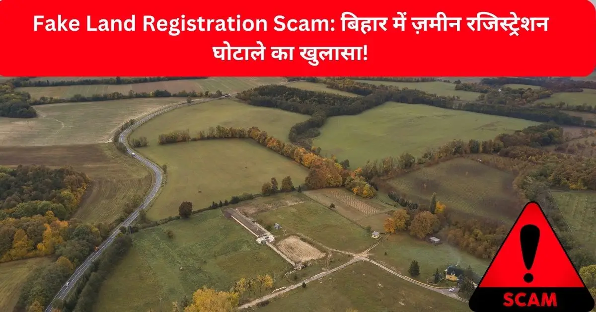 Fake Land Registration Scam: बिहार में ज़मीन रजिस्ट्रेशन घोटाले का ...